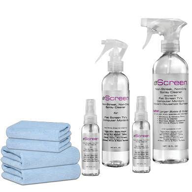 Buy Cleaner for Flat Screen LCD TV & Computer Monitor Screens - eScreen